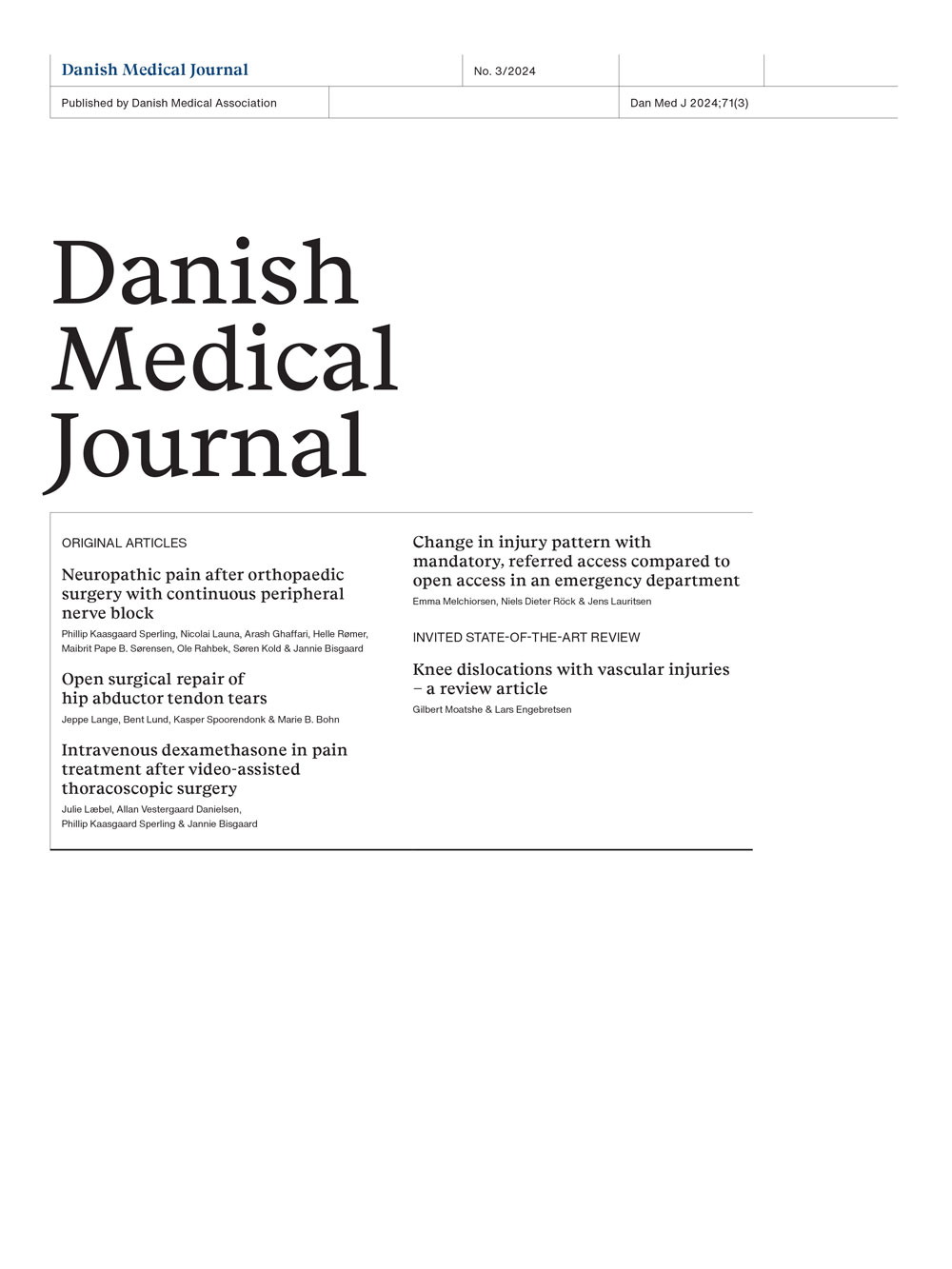 DMJ 3/2024 | Ugeskriftet.dk