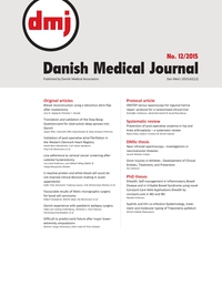 DMJ 12/2015 | Ugeskriftet.dk